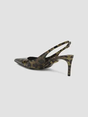 Dolce & Gabbana 60mm -print Patent Leather Pumps - Leopard
