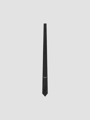 Saint Laurent Tie In Silk Satin