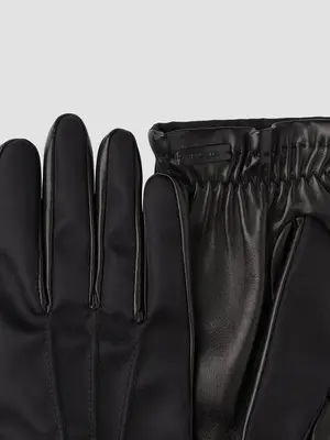 Prada Re-nylon And Nappa Leather Gloves