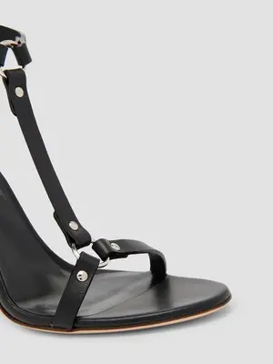 TOM FORD 105mm Leather T-strap Sandals