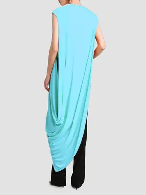 TOM FORD Asymmetric Crepe Jersey Top