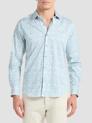 Robert Graham Mariage Abstract Cotton-blend Shirt