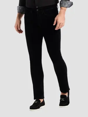 Robert Graham Celestial Velvet Slim-fit Pants