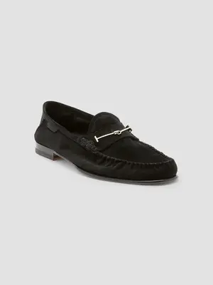 TOM FORD Moc-toe Suede Bit Loafers