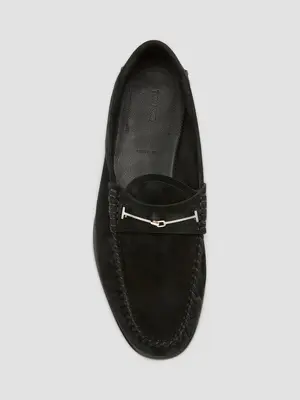 TOM FORD Moc-toe Suede Bit Loafers
