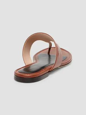 TOM FORD Leather Thong Sandals