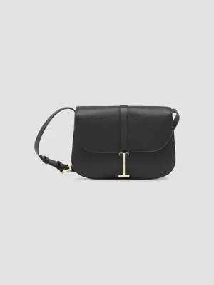 TOM FORD Kara Small Leather Crossbody Bag - Black