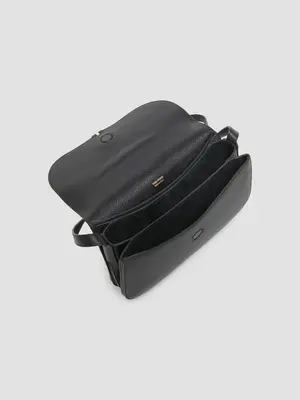 TOM FORD Kara Small Leather Crossbody Bag - Black