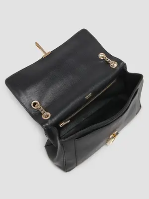 TOM FORD Mia Leather Shoulder Bag - Black