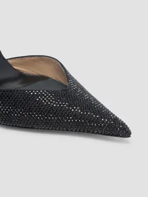 TOM FORD Selen 105mm Embellished Leather Pumps - Black