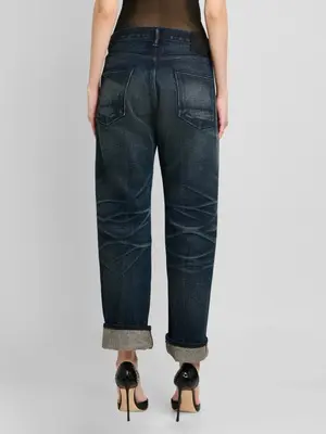 TOM FORD Stonewash Low-rise Boyfriend Jeans