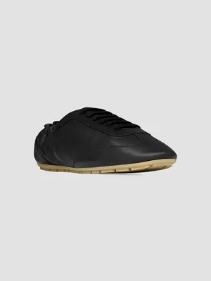 Saint Laurent Lewis Sneakers In Grained Leather