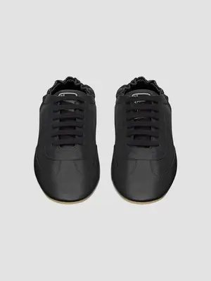 Saint Laurent Lewis Sneakers In Grained Leather