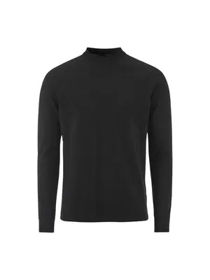 CRAFT Long-sleeve Crew Neck Base Layer Wool Comfort - Black