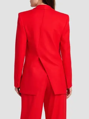 Giorgio Armani Shawl Lapel Virgin Wool Blazer