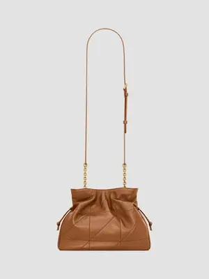 Saint Laurent Jamie Shoulder Bag In Lambskin Leather - Fox
