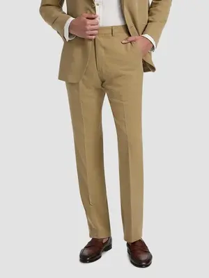 Emporio Armani Slim-straight Trousers - Tan