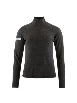CRAFT Long-sleeve Wool T-shirt - Black