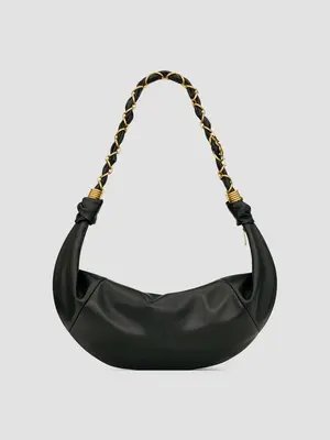 Saint Laurent Amalia Hobo Bag - Black