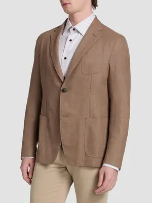 Emporio Armani Textured Wool Jacket