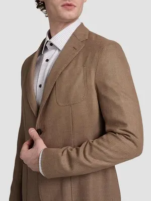 Emporio Armani Textured Wool Jacket