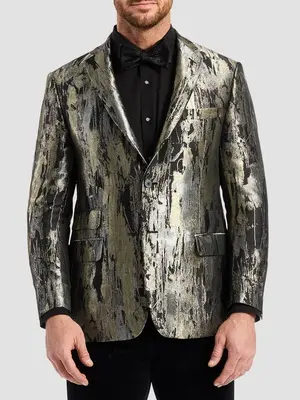 Robert Graham Teagan Metallic Woven Sport Coat - Multi