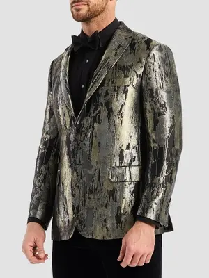 Robert Graham Teagan Metallic Woven Sport Coat