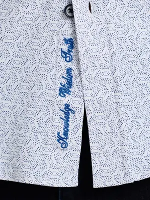 Robert Graham Asterik Button-front Shirt