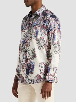 Robert Graham Morningside Paisley Print Woven Shirt