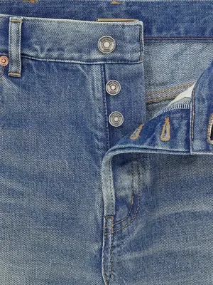 Saint Laurent 90's Mid-rise Straight Jeans