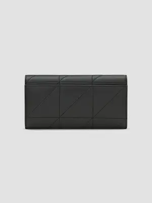 Saint Laurent Jamie Large Flap Wallet - Black
