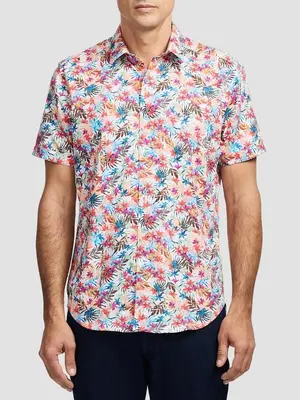 Robert Graham Escape Printed Button-front Shirt