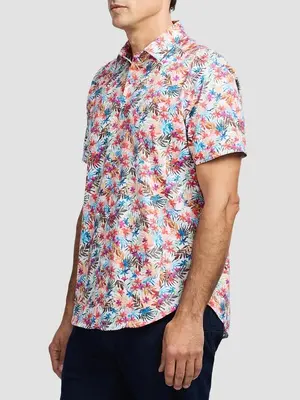 Robert Graham Escape Printed Button-front Shirt