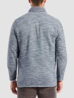 Robert Graham Ledson Cotton Quarter-zip Top