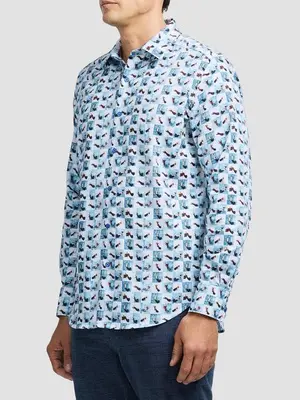 Robert Graham Toasted Checkered Long-sleeve Button-front Shirt