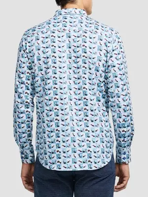 Robert Graham Toasted Checkered Long-sleeve Button-front Shirt