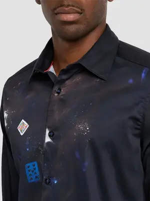 Robert Graham Royal Flush Poker-print Shirt