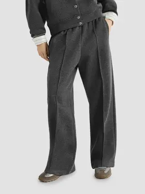 Brunello Cucinelli Techno Cotton And Cashmere Interlock Track Sweatpants