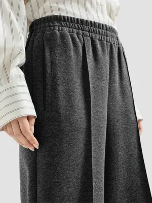 Brunello Cucinelli Techno Cotton And Cashmere Interlock Track Sweatpants