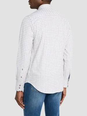 Robert Graham Darrington Mini-check Cotton Shirt