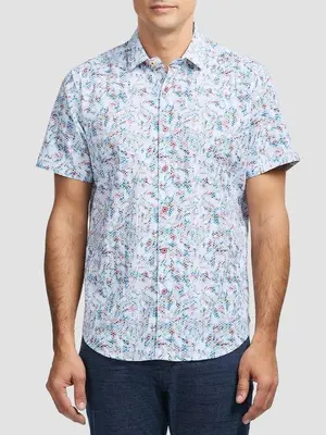 Robert Graham Elgar Printed Button-front Shirt