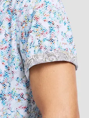 Robert Graham Elgar Printed Button-front Shirt