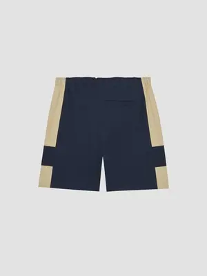 Saint Laurent Shorts In Cotton - Navy Mastic
