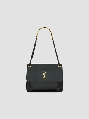 Saint Laurent Niki Soft Medium Shoulder Bag In Lambskin