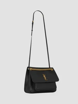 Saint Laurent Niki Soft Medium Shoulder Bag In Lambskin