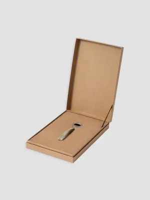 Brunello Cucinelli Buffalo And Steel Bottle Opener
