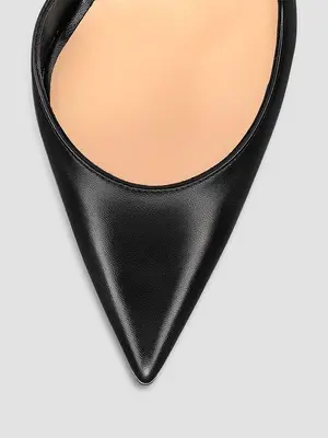 CHRISTIAN LOUBOUTIN Jenlove Leather 100mm Strappy Pumps - Black