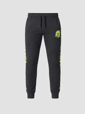 MACEOO Monogram Jogger Pants - Grey
