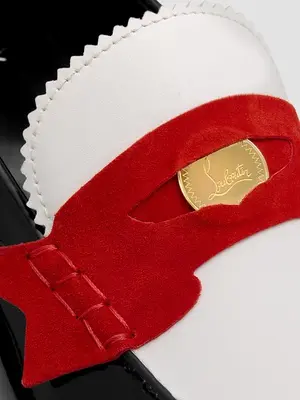 CHRISTIAN LOUBOUTIN Penny Patent Leather Loafers