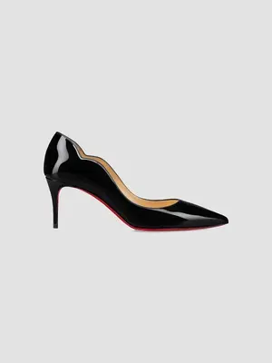 CHRISTIAN LOUBOUTIN Hot Chick 70mm Leather Pumps - Black
